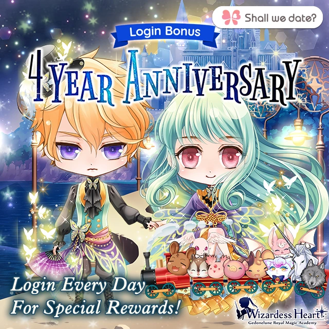 4 Year Anniversary | Wizardess Heart Wikia | Fandom