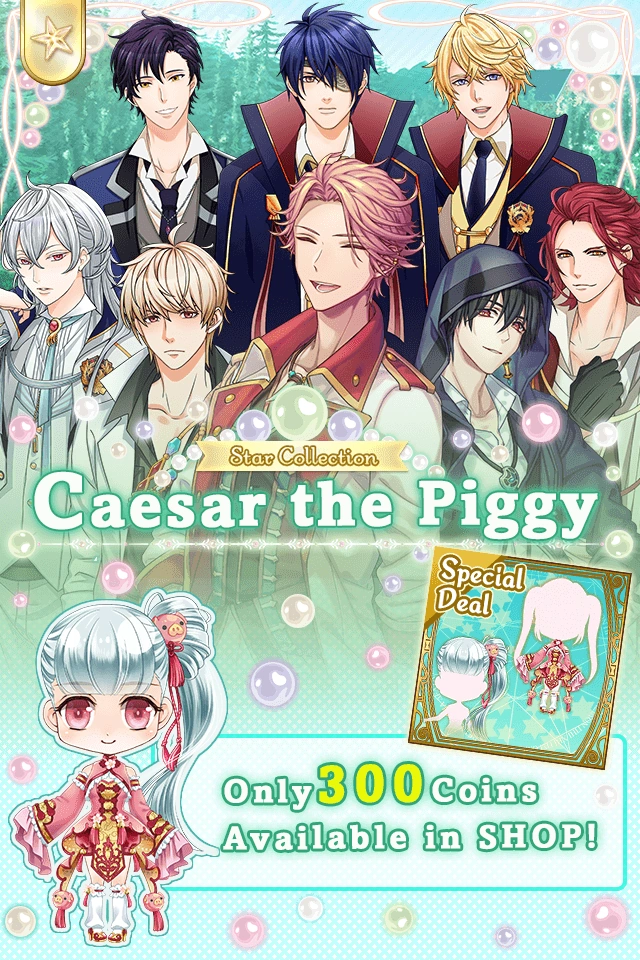 Caesar the Piggy | Wizardess Heart Wikia | Fandom