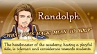Randolph | Wizardess Heart Wikia | Fandom