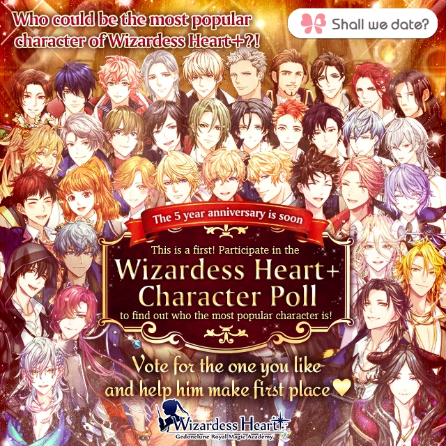 Wizardess Heart+ Character Poll | Wizardess Heart Wikia | Fandom