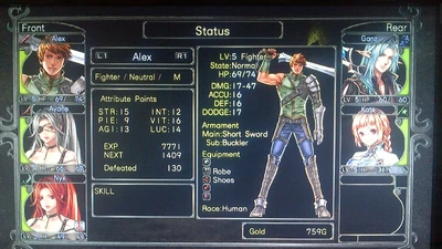 Character - Status | Wizardry Wiki | Fandom