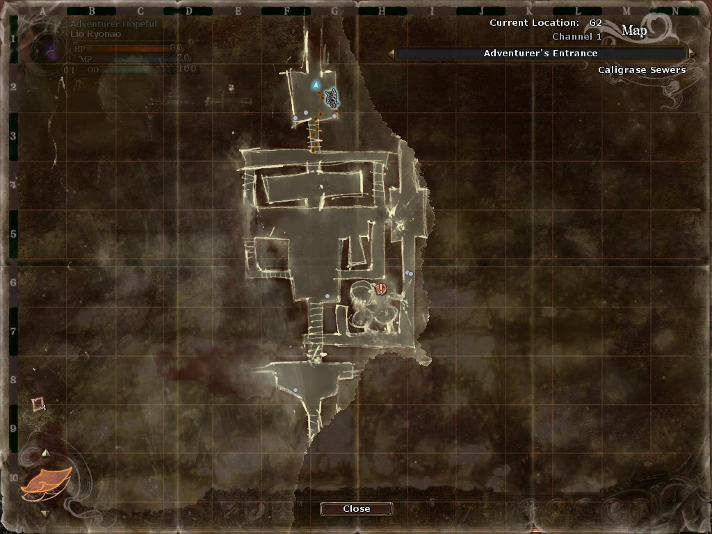 Entrance Map 1 | Wizardry Online Wiki | Fandom