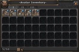 Avatar Inventory | Wizardry Online Wiki | Fandom