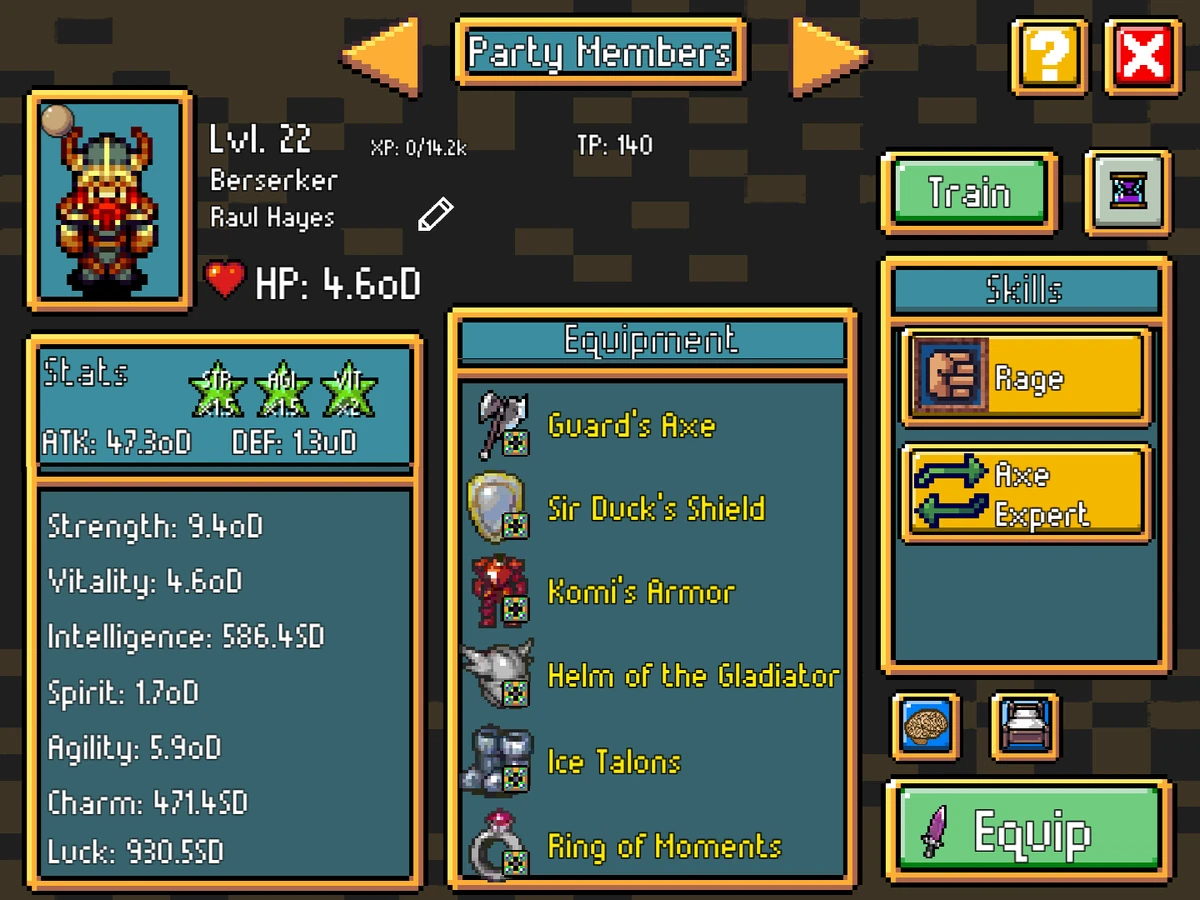 Stats | Wizard's Wheel 2 Wiki | Fandom