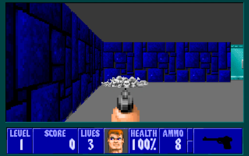 Map1 | Wolfenstein 3D Wiki | Fandom