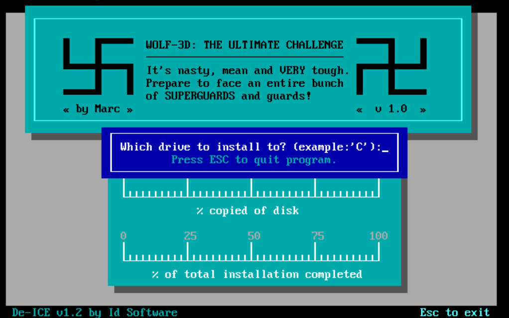 Wolf-3D The Ultimate Challenge | Wolfenstein 3D Wiki | Fandom