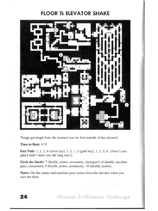 Floor 11: Elevator Shake | Wolfenstein 3D Wiki | Fandom