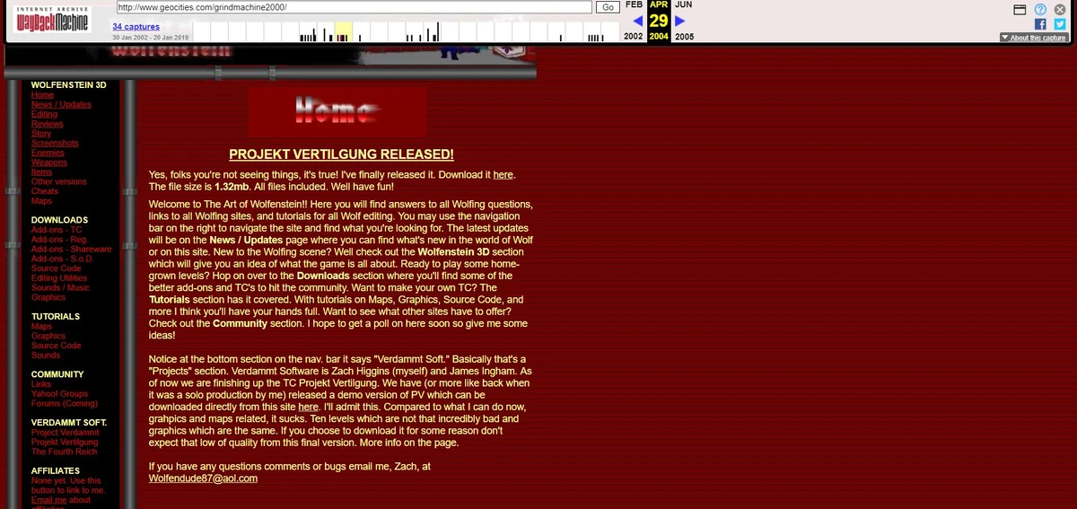 Project Vertilgung (website) | Wolfenstein 3D Wiki | Fandom