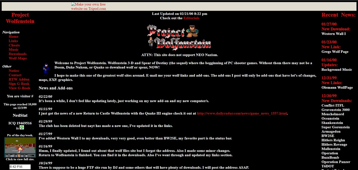 Project Wolfenstein | Wolfenstein 3D Wiki | Fandom