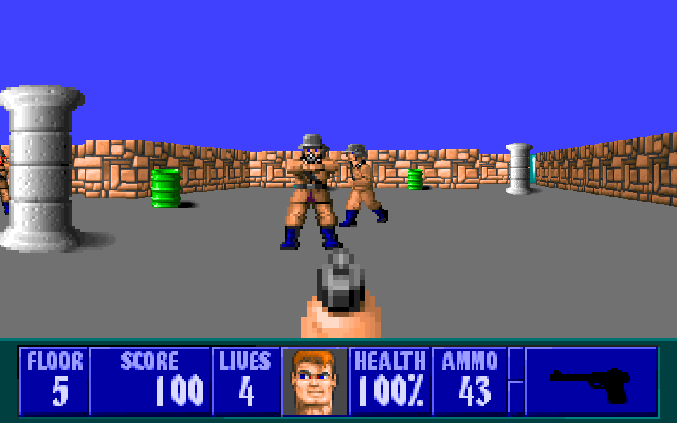 So You're Death Incarnate, Huh? / Run Like Hell | Wolfenstein 3D Wiki ...