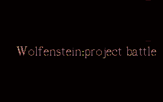 Wolfenstein: Project Battle | Wolfenstein 3D Wiki | Fandom