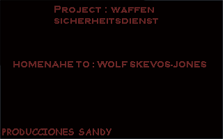 Project Waffen Sicherheitsdienst | Wolfenstein 3D Wiki | Fandom