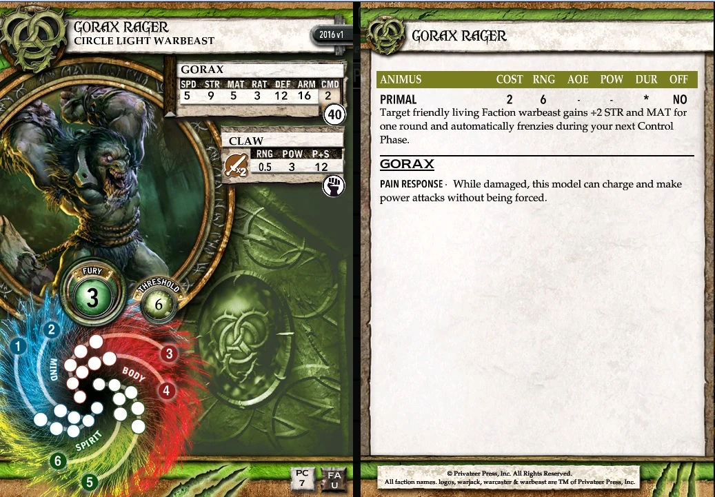 Gorax Rager | Wmhthailand Wiki | Fandom