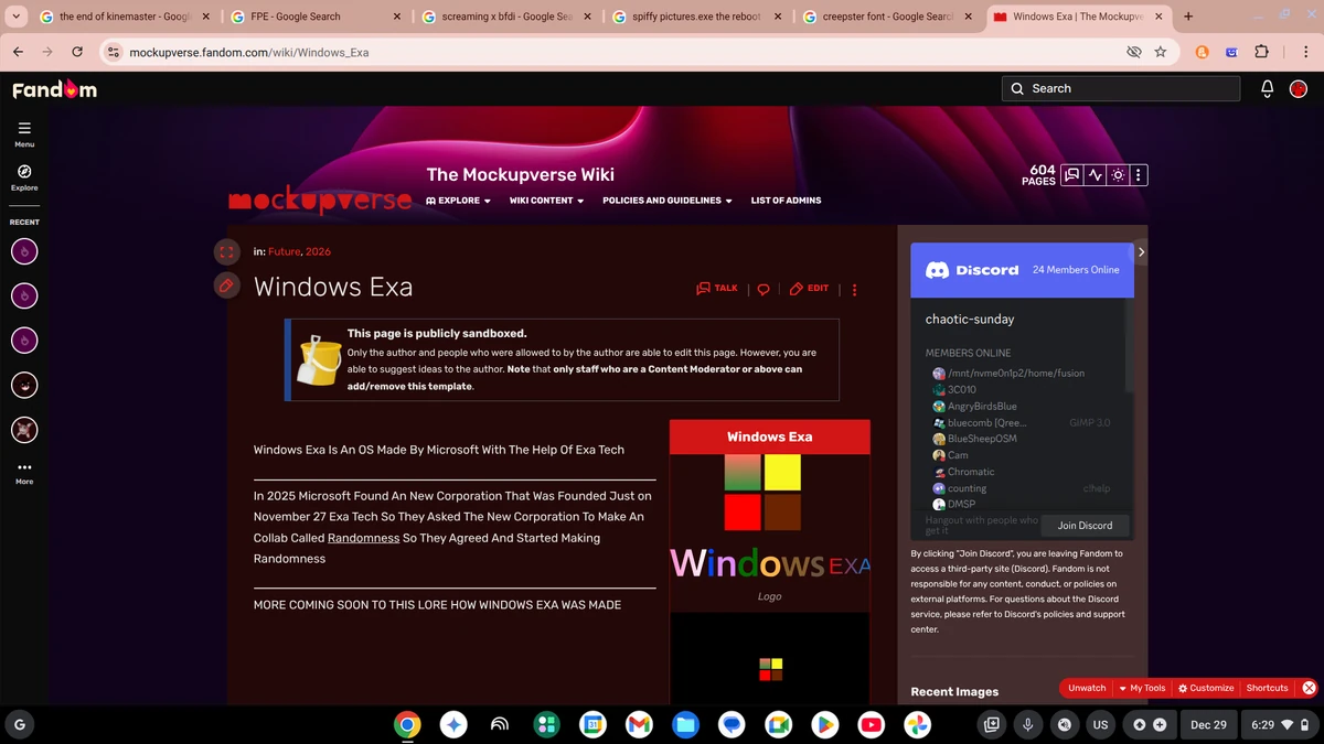 User blog:Exa The Object Thingy/Windows Exa Is Back! | The Mockupverse ...
