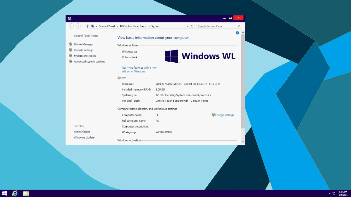 Windows WL 1 | Windows Never Released Wiki | Fandom