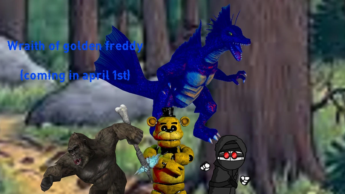 Wraith Of Golden Freddy | Woah Universe Remastered Wiki | Fandom