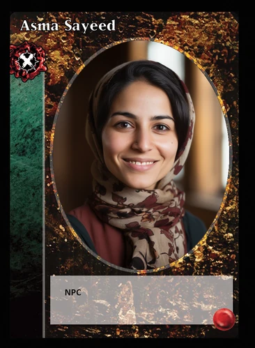 Asma Sayeed | WoDoneshot Wiki | Fandom