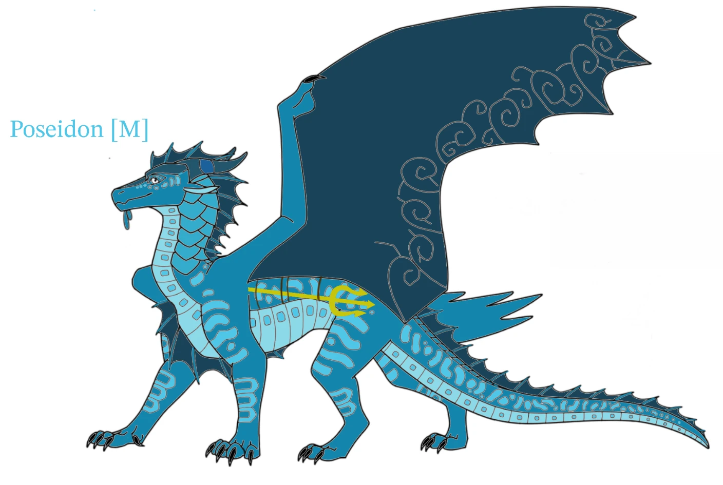 Poseidon (SeaWing) | WoF OC Wiki | Fandom