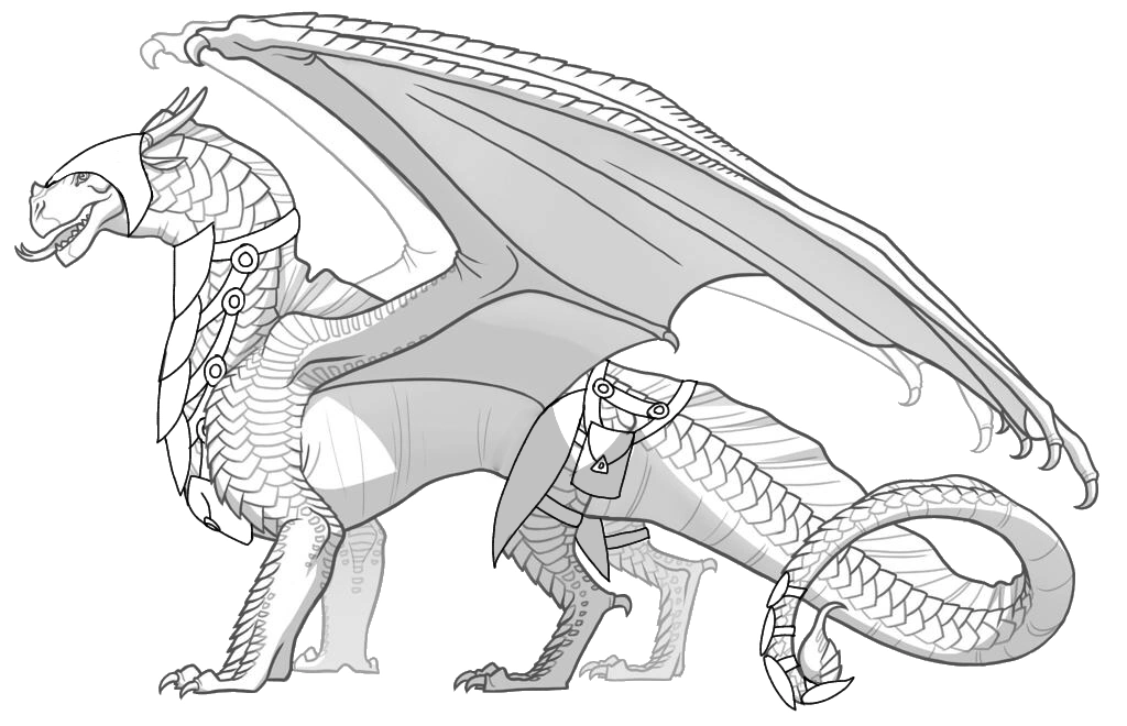 Dragon Wearing Armor