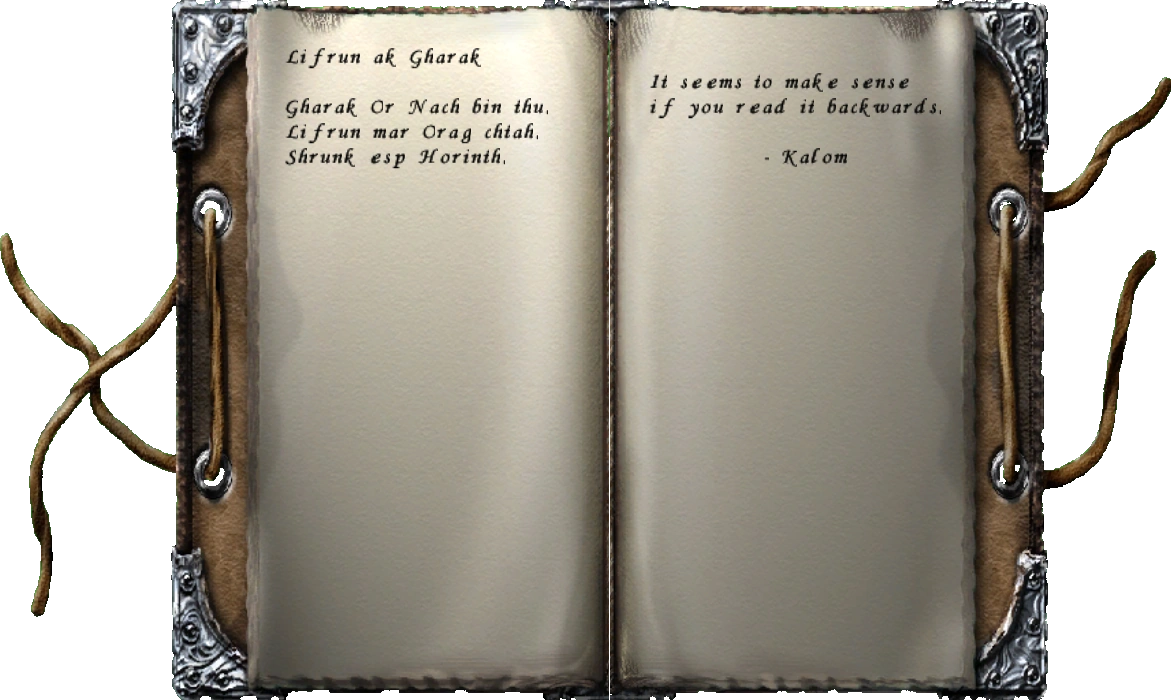 Kalom's Recipe | Gothic Wiki | Fandom