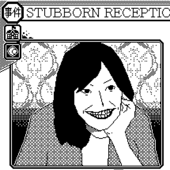 Stubborn Receptionist | World of Horror Wiki | Fandom
