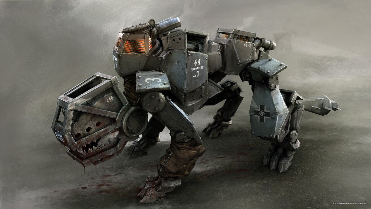 Wolfenstein The New Order Robots