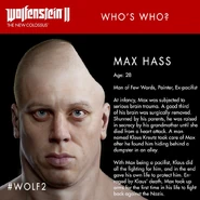 Max Hass/Gallery | Wolfenstein Wiki | Fandom