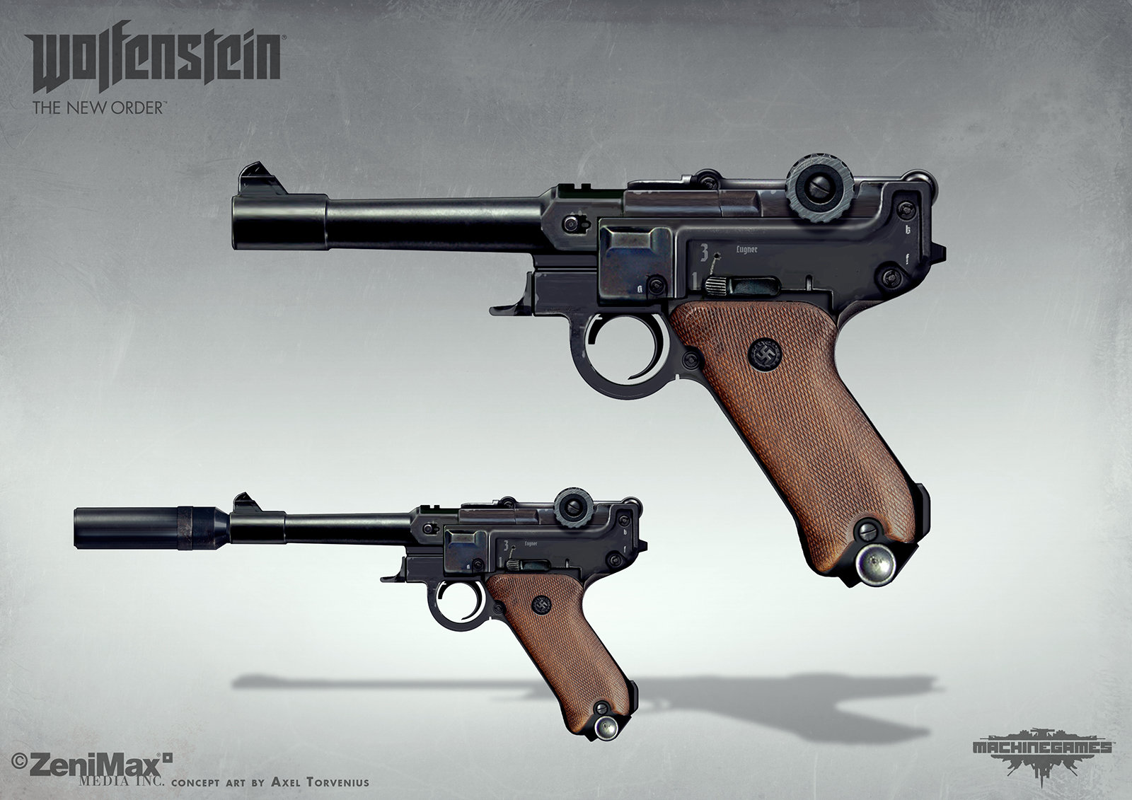 Handgun 1946 | Wolfenstein Wiki | Fandom