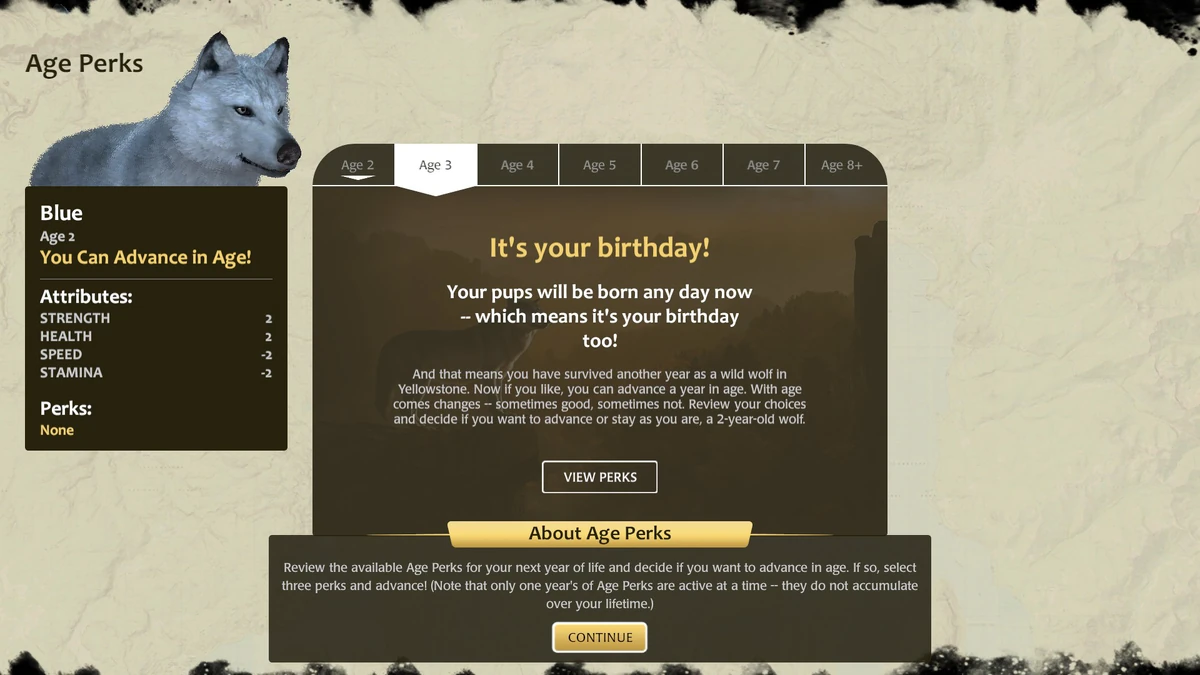 Age Perks | WolfQuest Wiki | Fandom