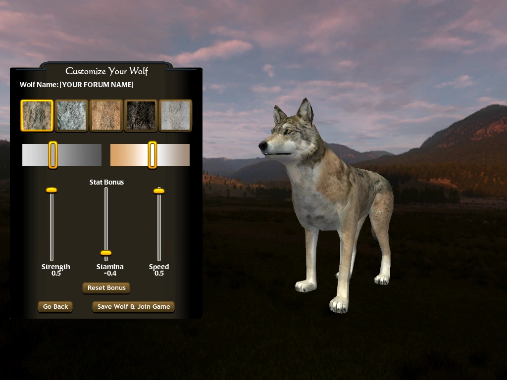 Customize Your Wolf | WolfQuest Wiki | Fandom