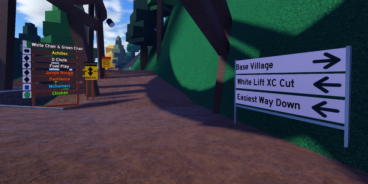 White Lift XC Cut | Wolf Ridge Bike Park Wiki | Fandom