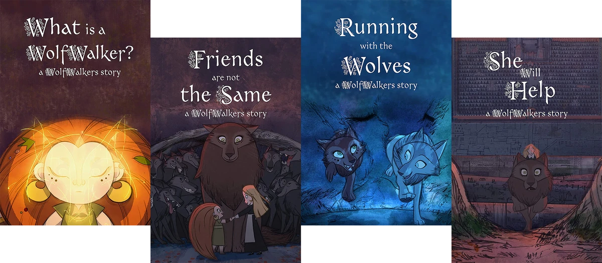 WolfWalker Readers (4 books) | Wolfwalkers Wiki | Fandom