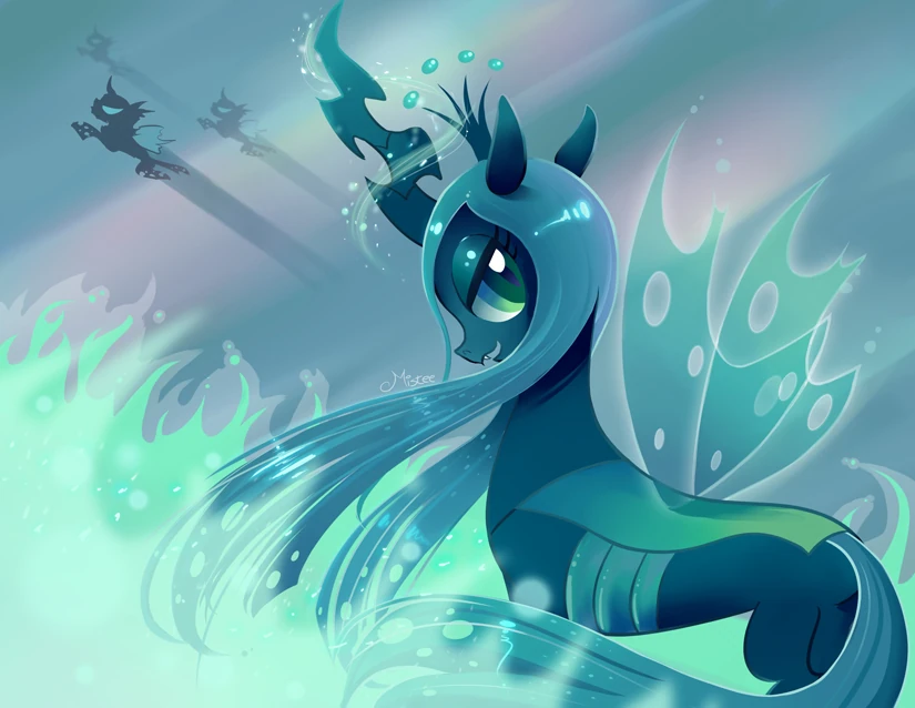 Nightmare Moon And Queen Chrysalis