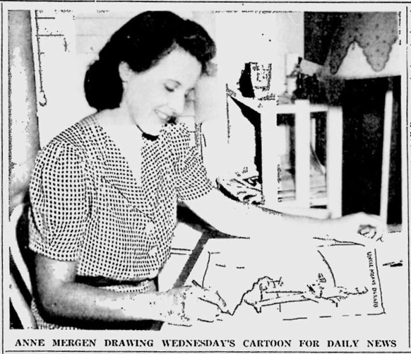 Anne Mergen | Women In Comics Wiki | Fandom