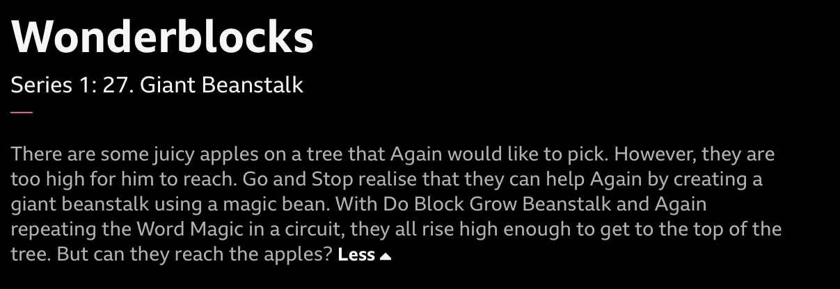 Discuss Everything About BBC Wonderblocks Wiki | Fandom