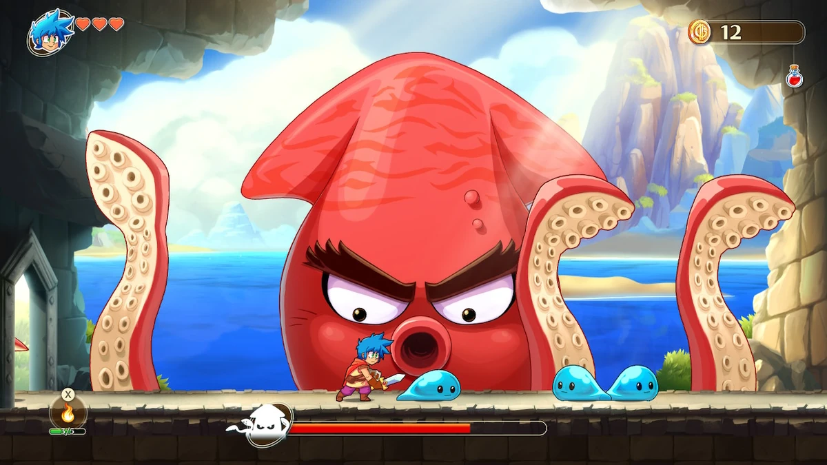 Giant Squid | Wonder Boy Wikia | Fandom