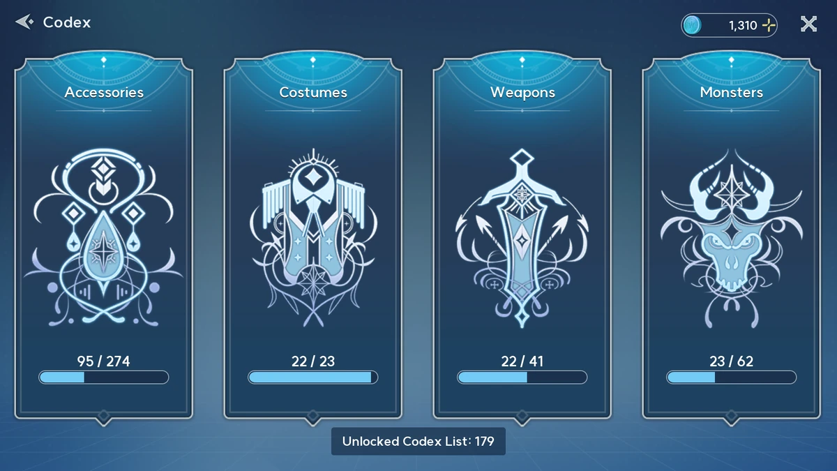 Codex | Wonderers: Eternal World Wiki | Fandom