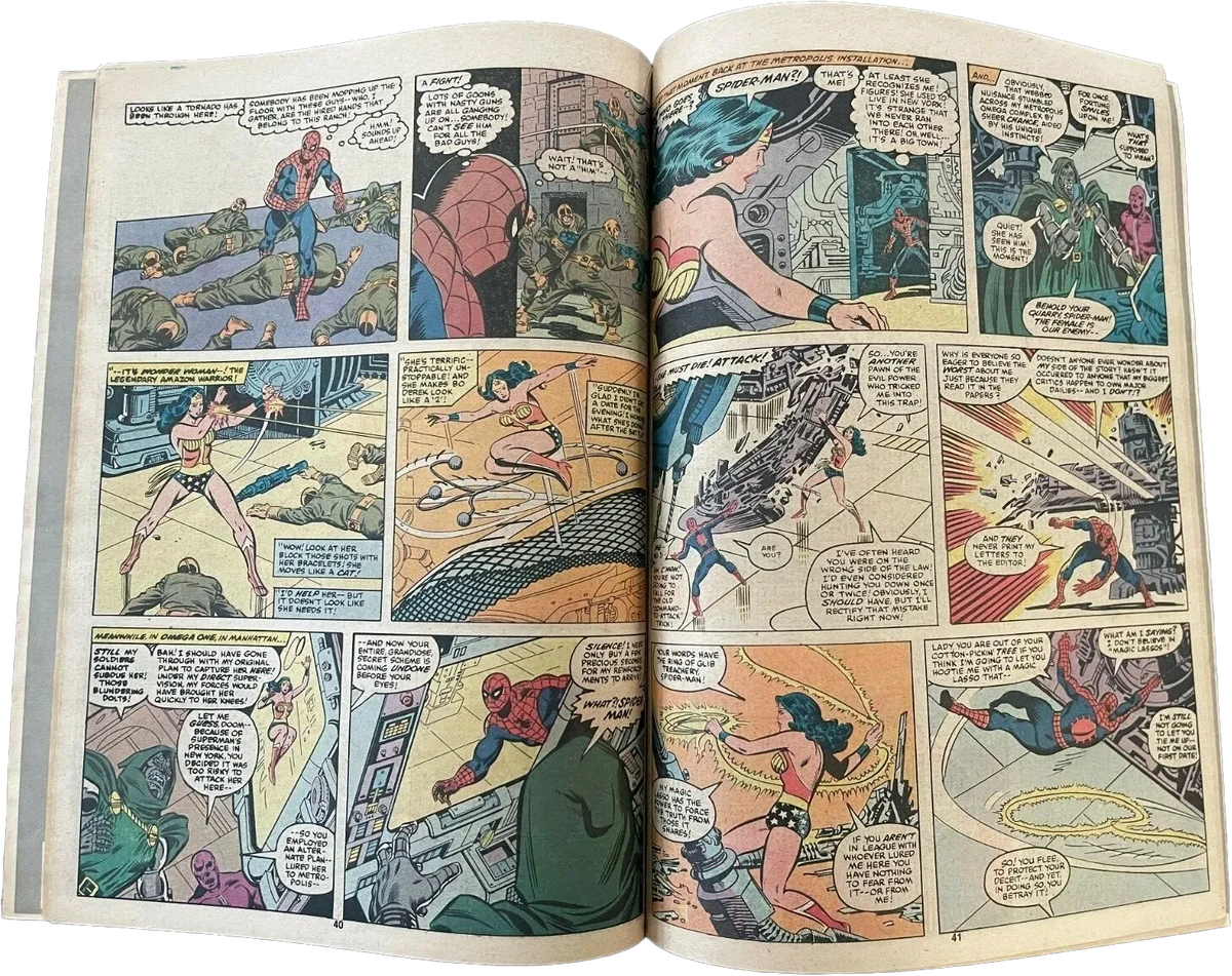 Superman and Spider-Man | Wonder Woman Wiki | Fandom