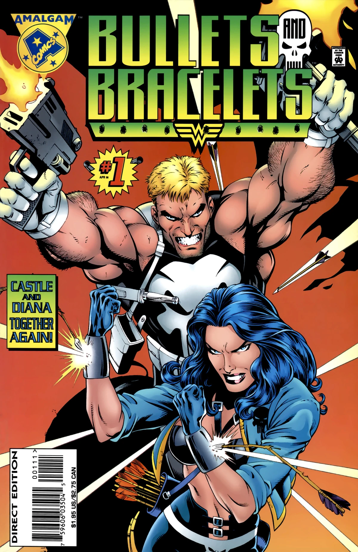 Bullets and Bracelets (Amalgam Comics) | Wonder Woman Wiki | Fandom