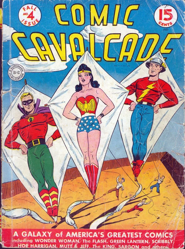 Comic Cavalcade 4 | Wonder Woman Wiki | Fandom