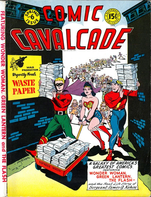 Comic Cavalcade 6 | Wonder Woman Wiki | Fandom
