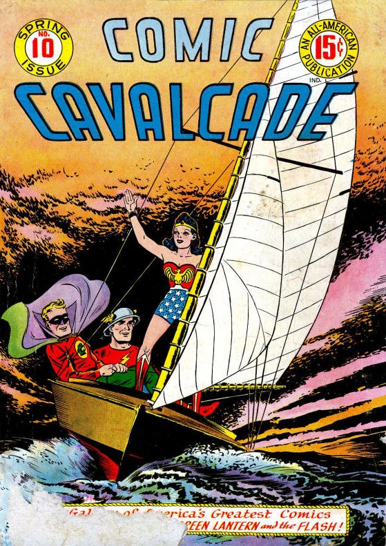 Comic Cavalcade 10 | Wonder Woman Wiki | Fandom