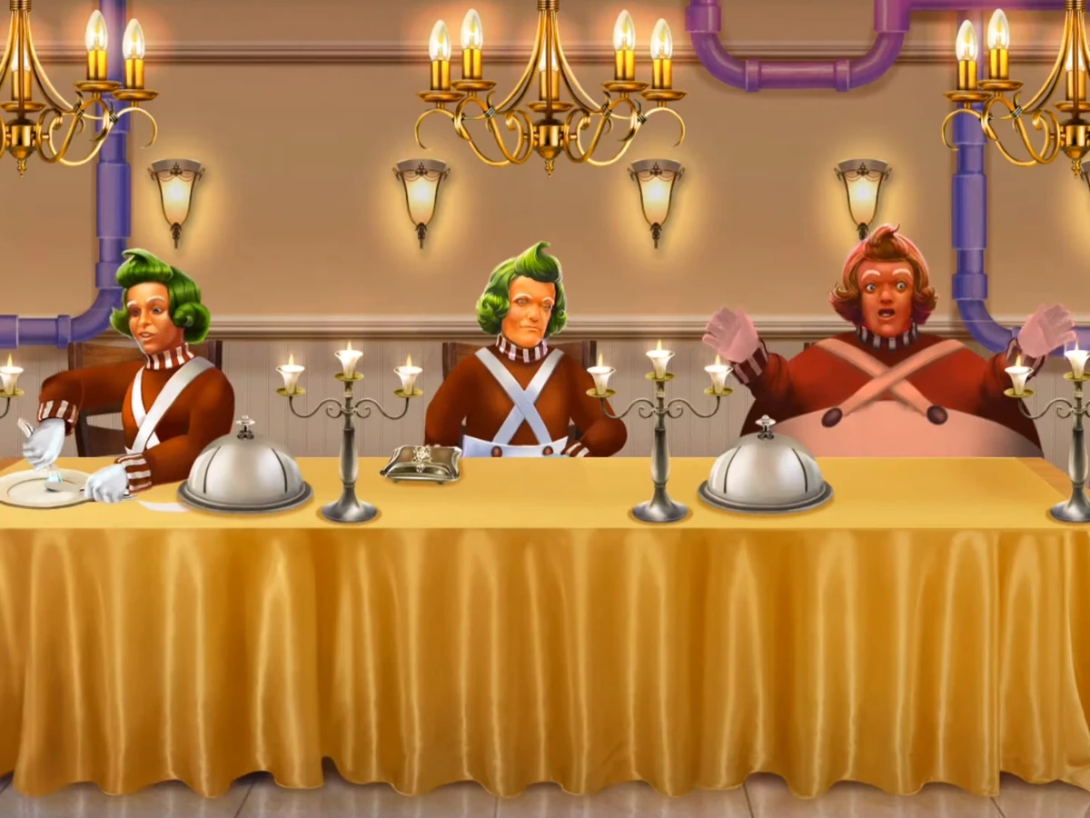 Three course meals tasting room | Wonkapedia Wiki | Fandom