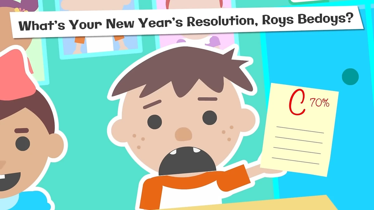 What's Your New Years Resolution, Roys Bedoys? | Woohoo Storytime Wiki ...