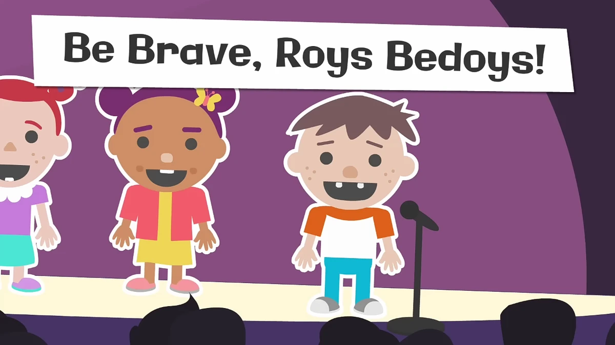 Be Brave, Roys Bedoys! | Woohoo Storytime Wiki | Fandom