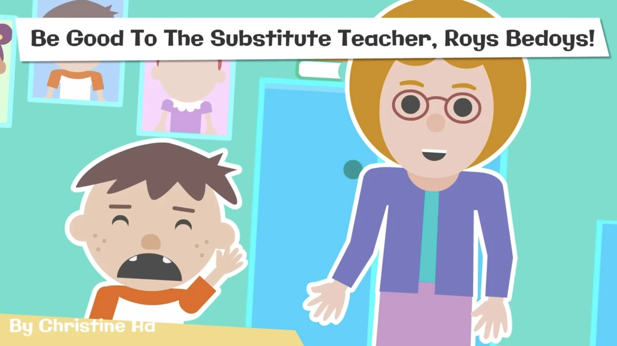 Be Good to the Substitute Teacher, Roys Bedoys! | Woohoo Storytime Wiki ...
