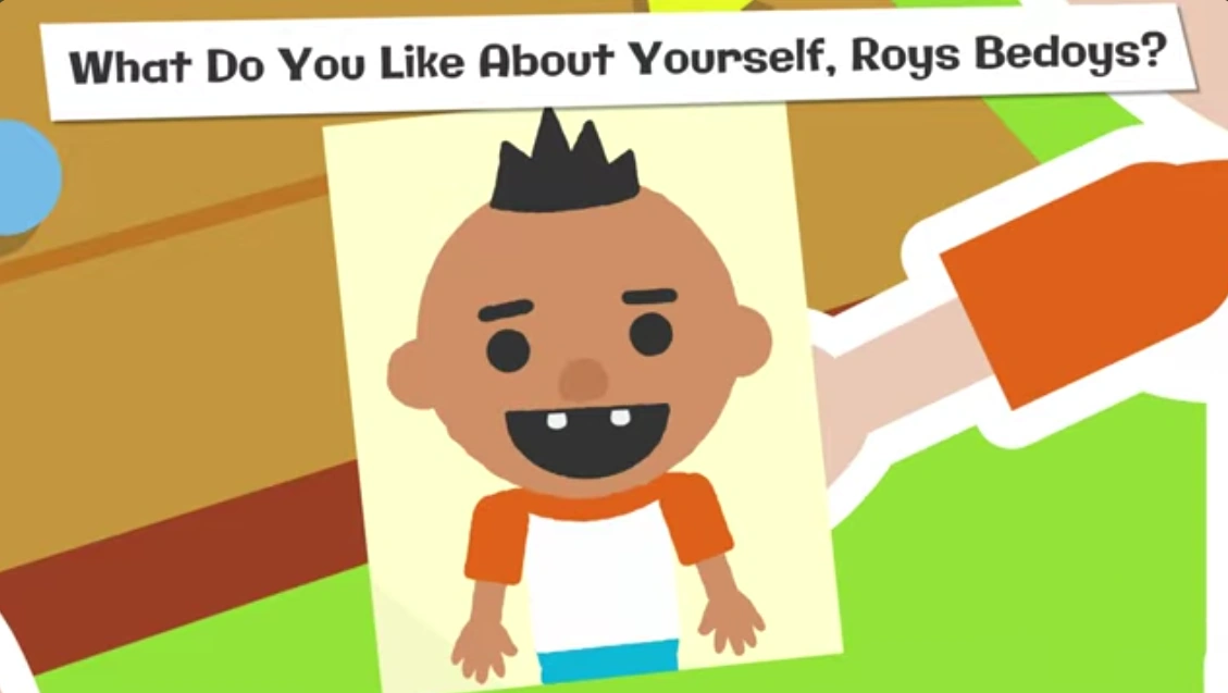 What Do You Like About Yourself, Roys Bedoys? | Woohoo Storytime Wiki ...