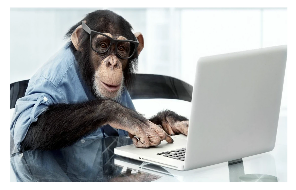 Typing Monkey | Apple Gallery Wiki | Fandom