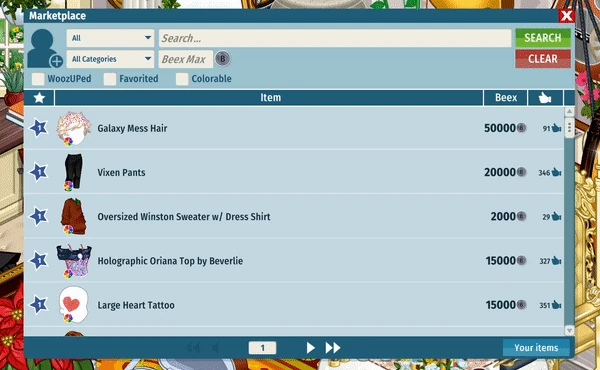 Marketplace | Woozworld Wiki | Fandom