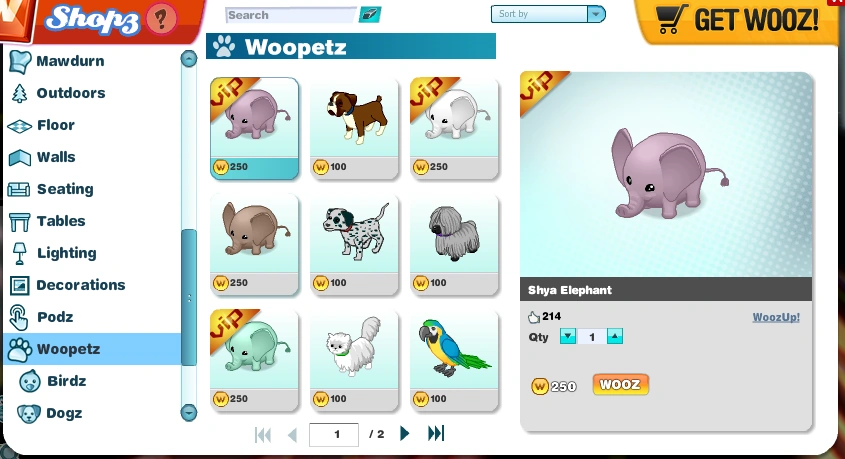 ShopZ | Woozworld Wiki | Fandom